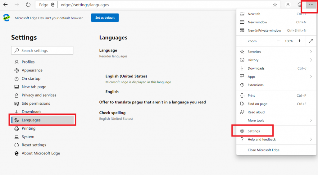 microsoft edge怎么设置中文 设置中文方法